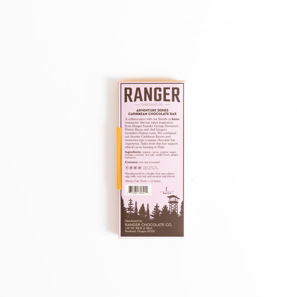Caribbean Chocolate Bar | Silver Medal Winner – Ranger Chocolate Co.