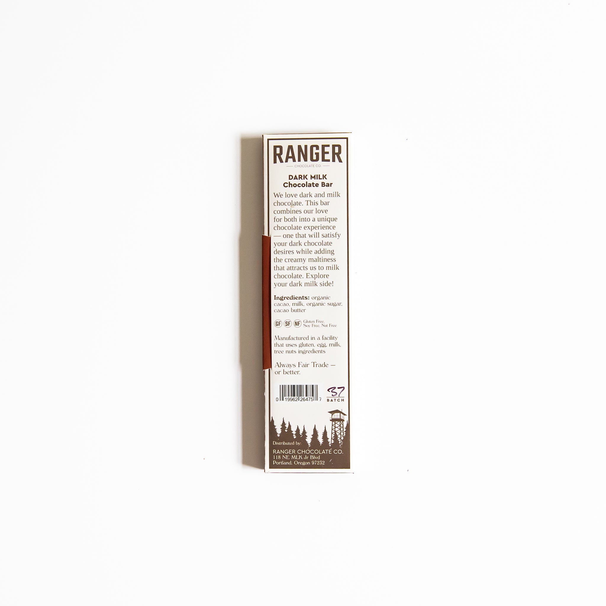Dark Milk Chocolate Bar – Ranger Chocolate Co.