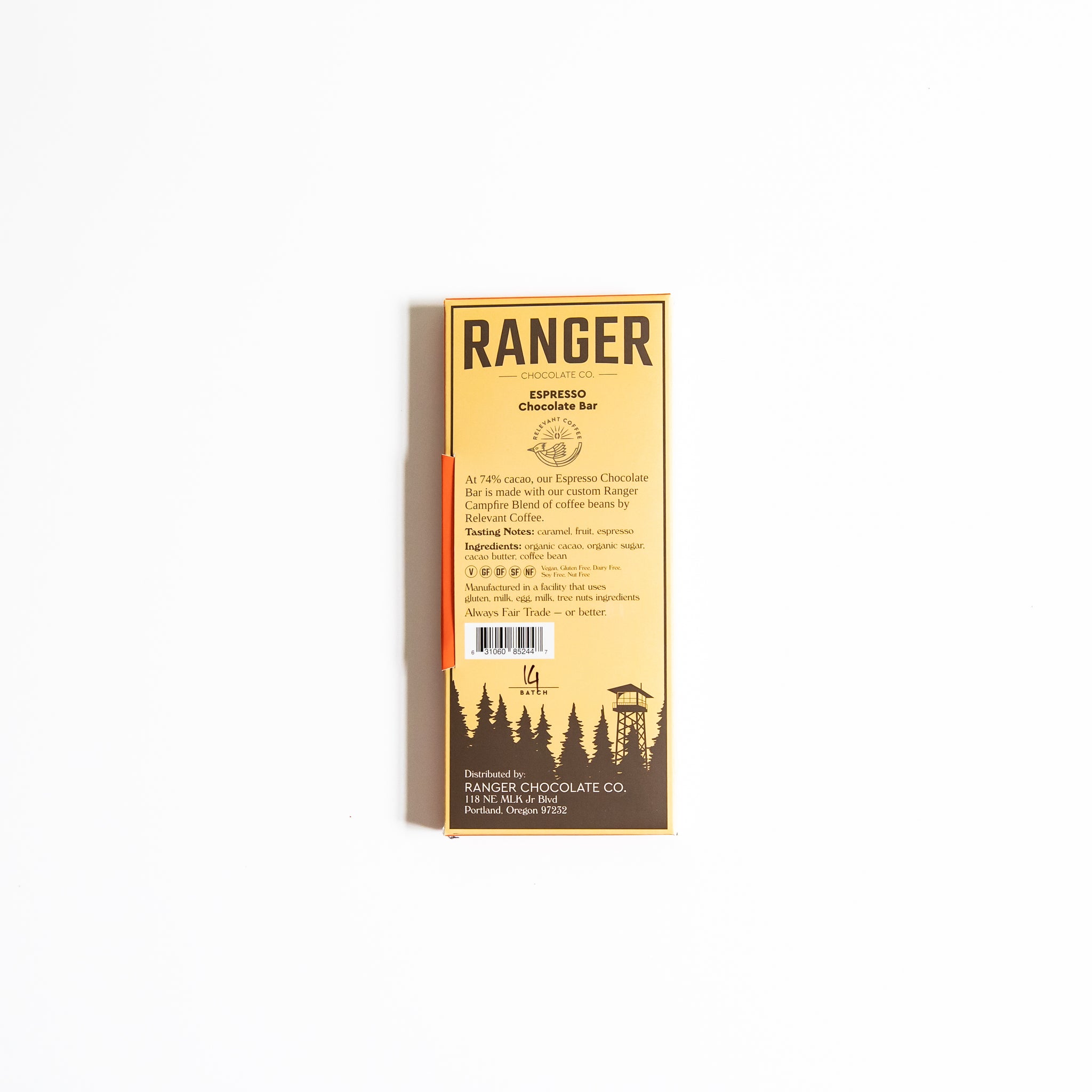 Espresso Chocolate Bar – Ranger Chocolate Co.
