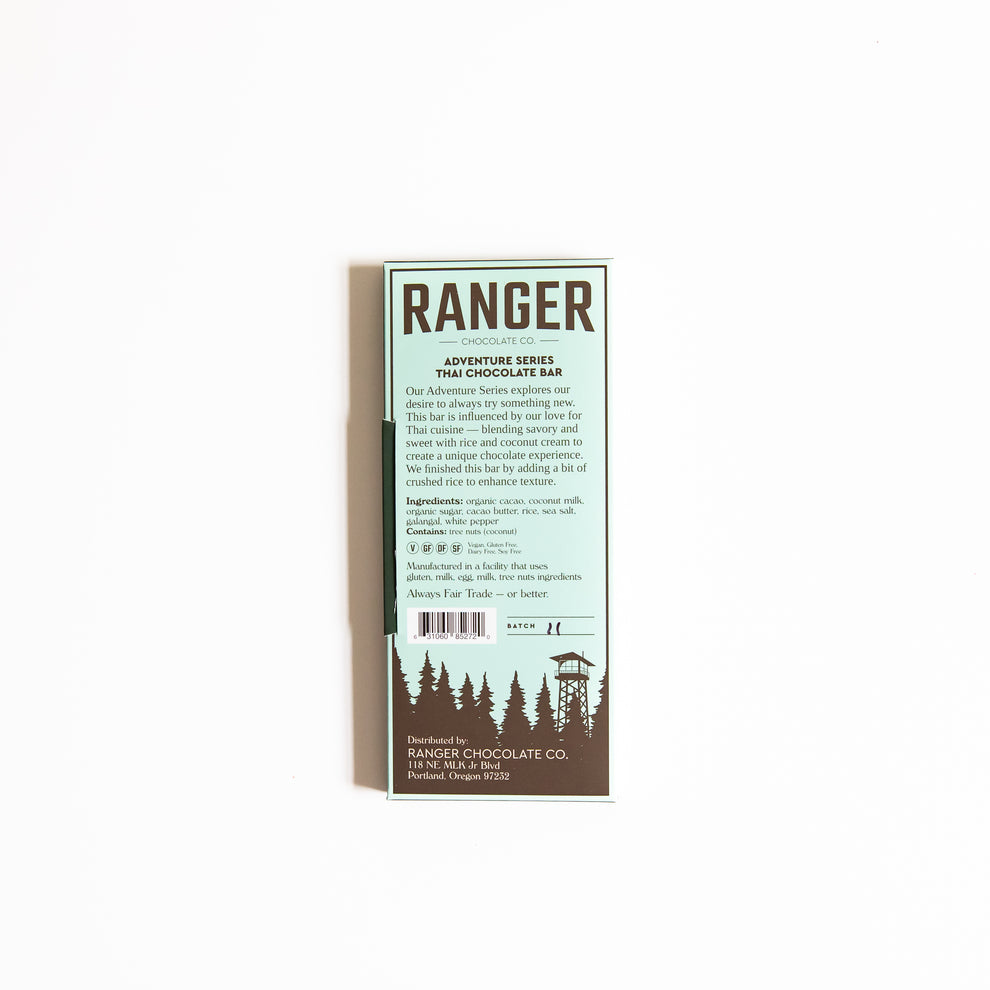 Thai Chocolate Bar – Ranger Chocolate Co.